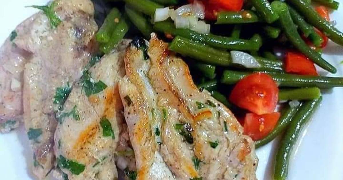 Filete de muslo de pollo - 24 recetas caseras- Cookpad