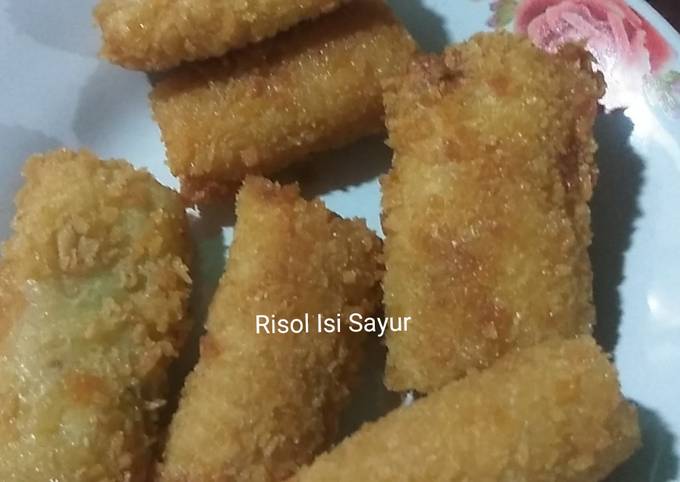 Resep Risol Isi Sayur oleh Chendera Ria Lim - Cookpad