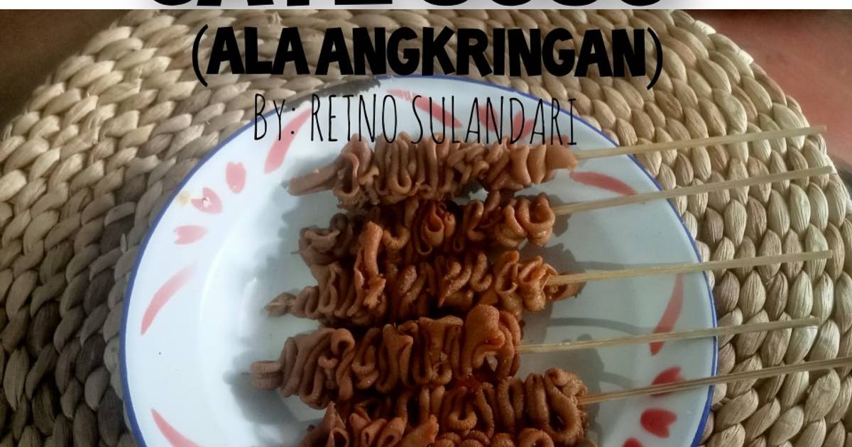 Resep 25 SATE USUS (ala angkringan) oleh Retno Sulandari - Cookpad