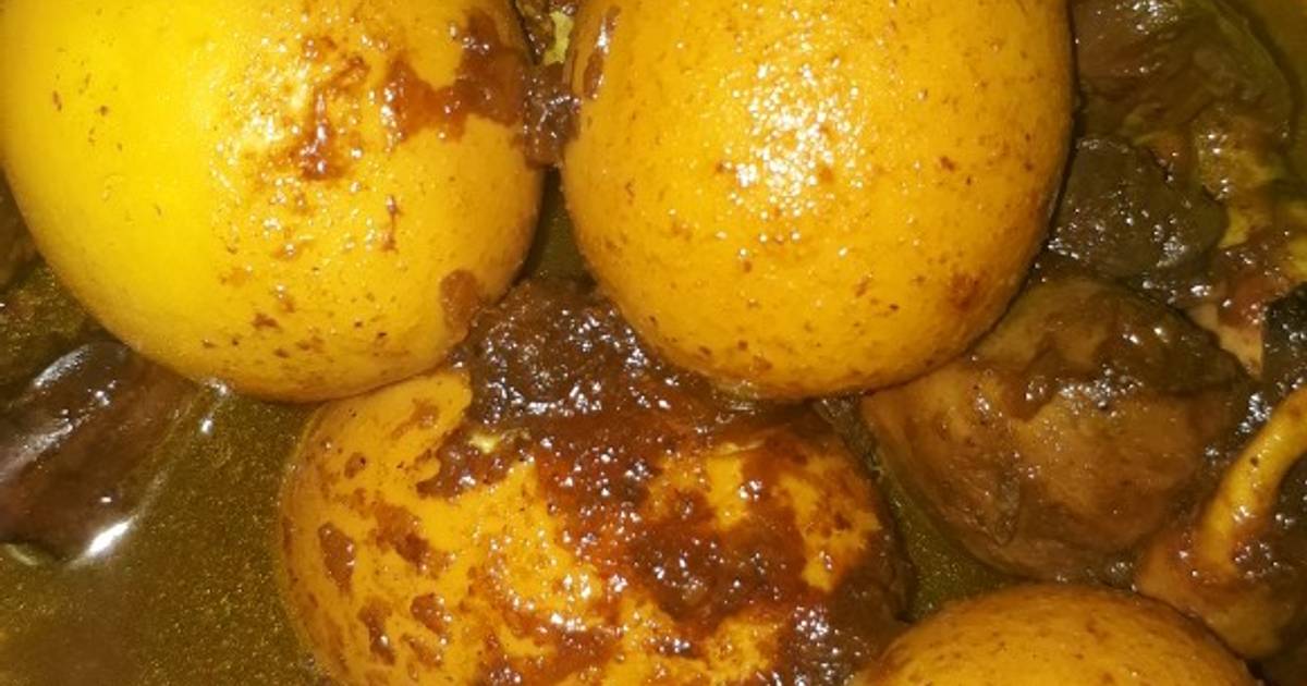 Resep Semur ampela ati+telor oleh Costa Kitchen - Cookpad