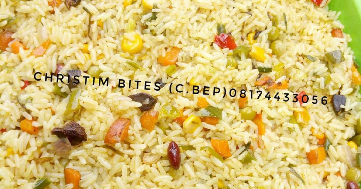 Fried Rice Recipe by christim Bites - Cookpad