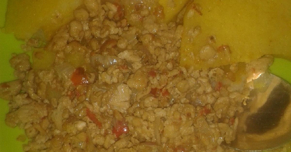 Yellow Yam With Egg Sauce Recipe by Chef Leemah 🍴 - Cookpad