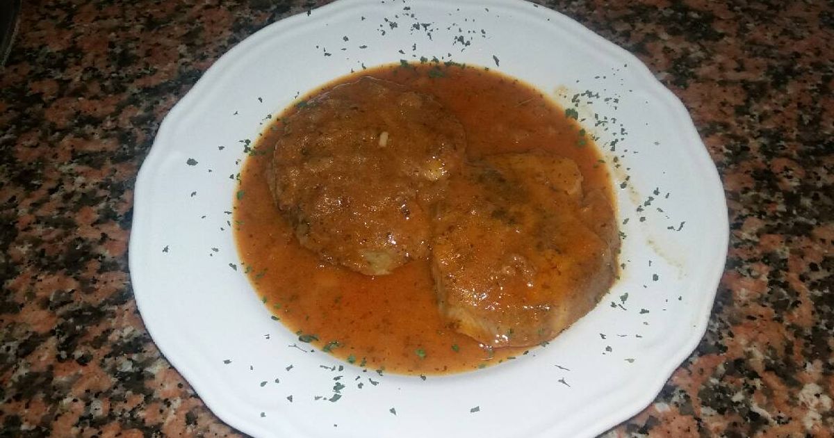 Pez Espada Con Salsa Americana Receta de sonia- Cookpad