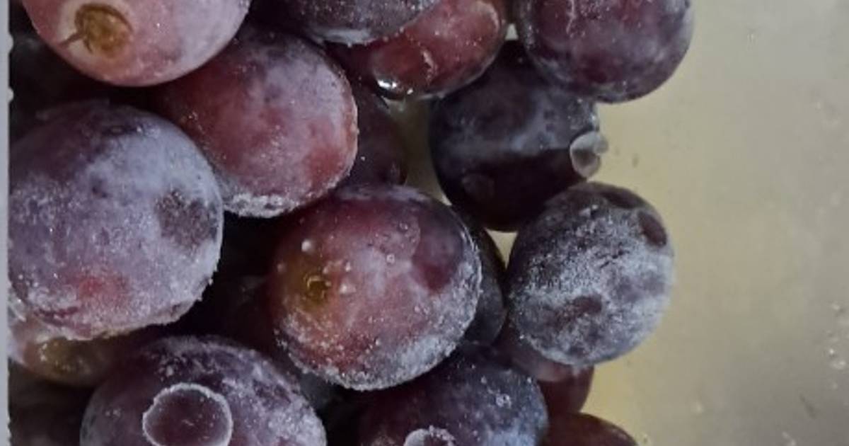 Resep Snack Anggur Beku oleh Shanty G - Cookpad