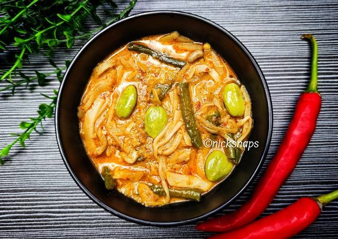 Resep Sayur Lodeh Rebung Kacang Panjang oleh Enik Sulistyawati - Cookpad