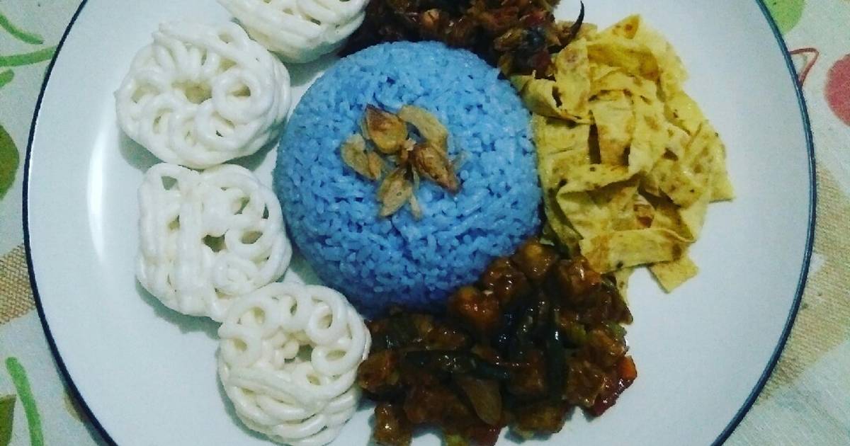 151 resep nasi biru enak dan sederhana - Cookpad