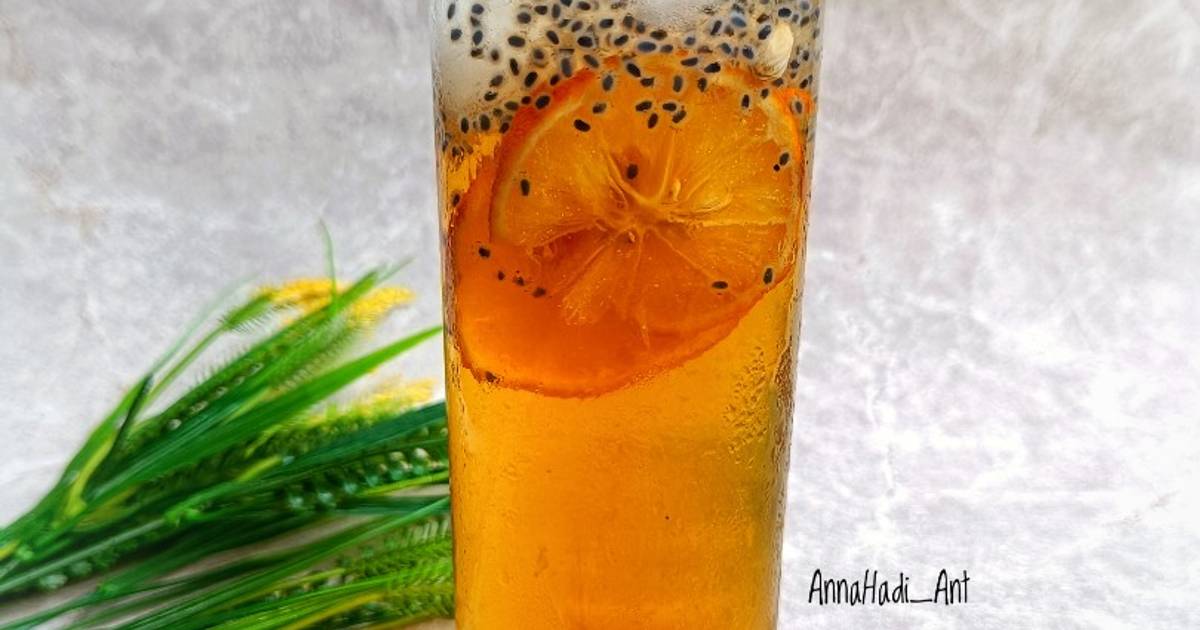 61 resep lemon tea biji selasih enak dan mudah - Cookpad