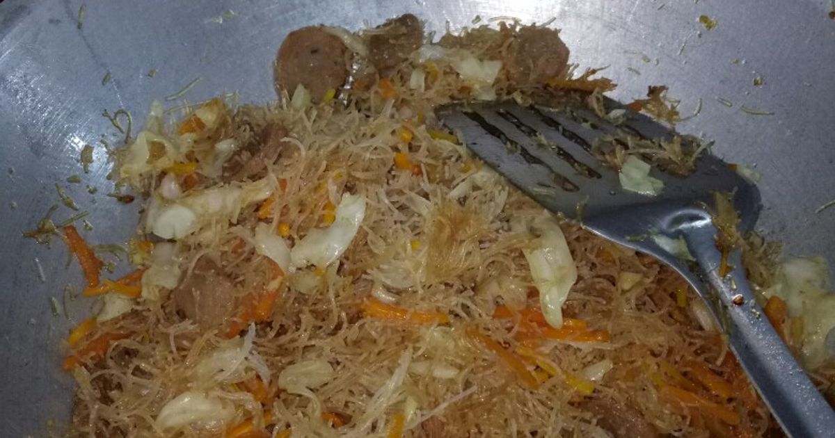 Resep Bihun Goreng Sayur Bakso oleh Mega Wulandari - Cookpad
