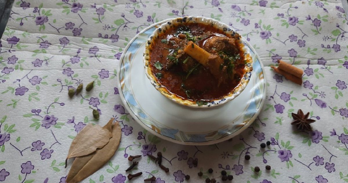 Nagpur Special Famous Dish Spicy Homemade Saoji Masala Mutton Recipe by ...