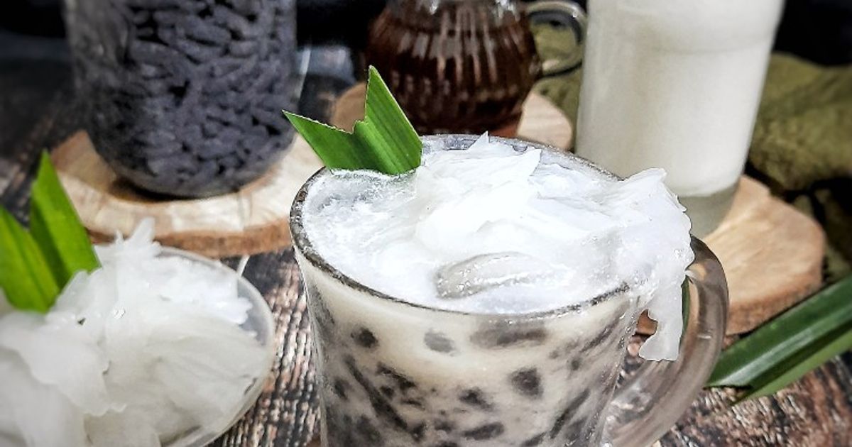 Resep Es Cendol Hitam Kelapa Muda oleh Tyas yodha - Cookpad