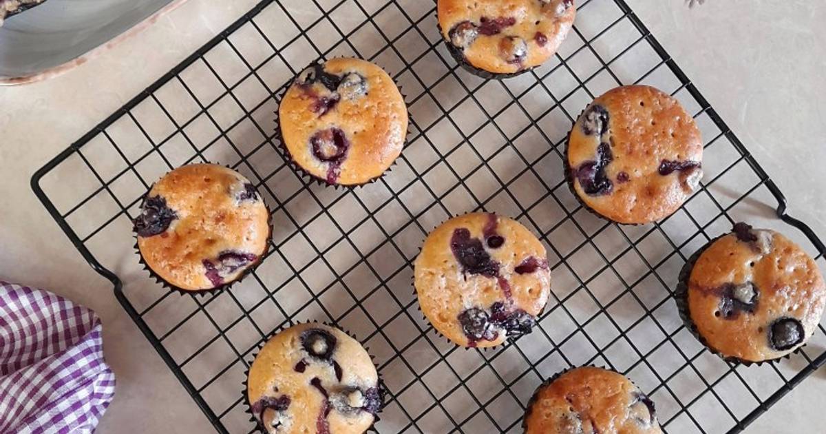 Resep Muffins Blueberry oleh Cicilia Yustina Salamony - Cookpad