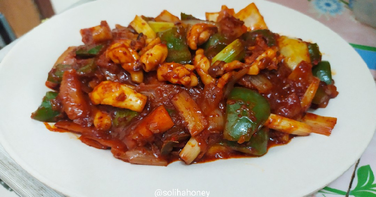 Resep Korean Inspired : Ojingo Bokkeum (Tumis Cumi) oleh solihahoney ...