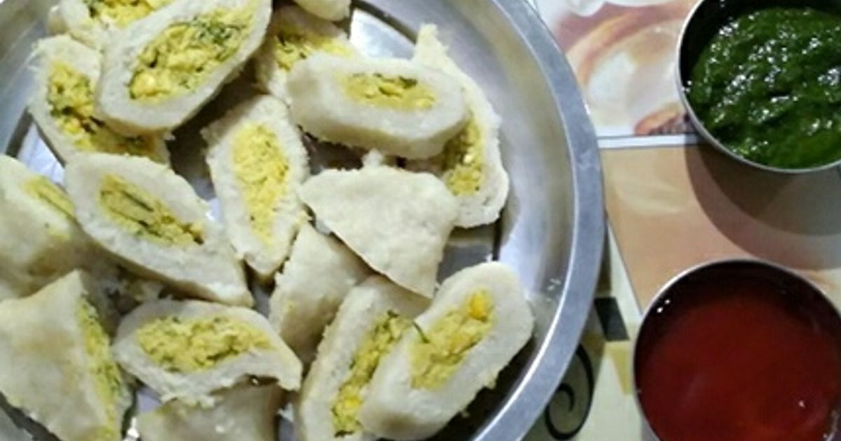 Rice Pitha With Chana Dal Stuffing Recipe by jyoti prasad - Cookpad