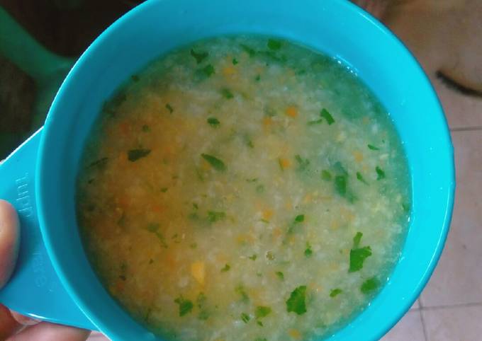 Resep Resep mpasi bayi ~ nasi tim kuah bening oleh Nisa - Cookpad