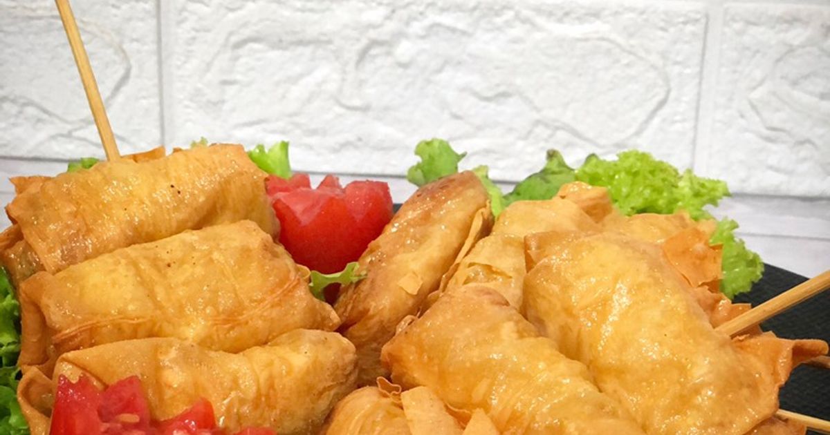 Resep 454. Tusuk Roll Ayam Krispy #Serba Serbi Protein oleh Agustin ...