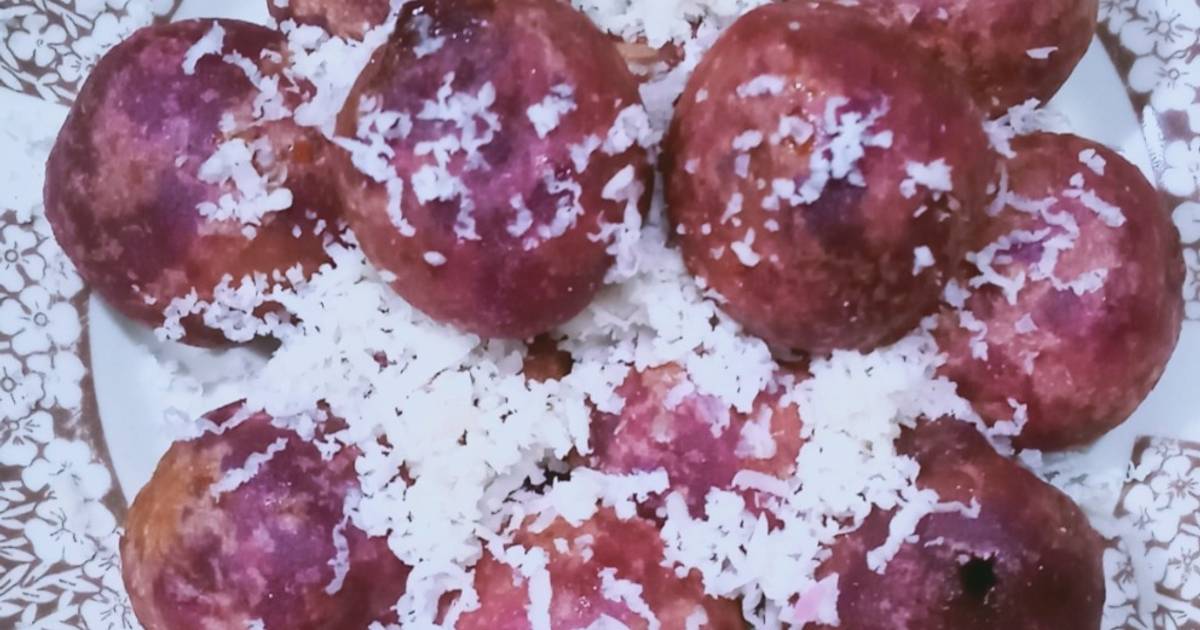 1.164 resep bola bola ubi ungu enak dan mudah - Cookpad