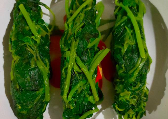 Resep 41. Bayam rebus di kepal oleh Ririn Daman - Cookpad