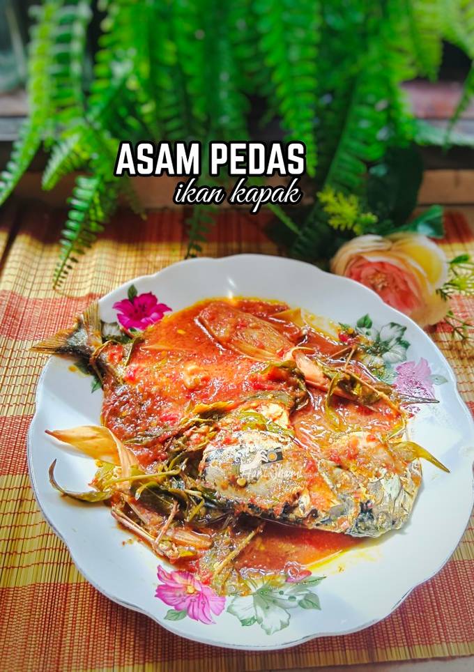Resipi (3/12) ASAM PEDAS IKAN KAPAK oleh Hani Shaimi - Cookpad