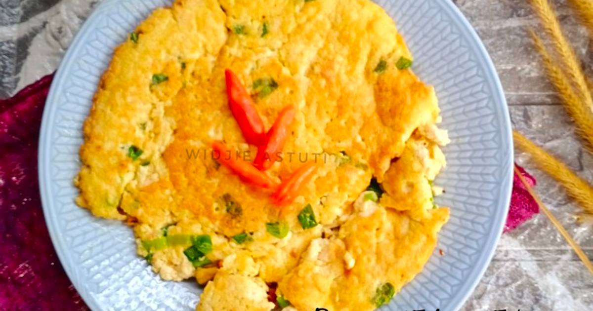 Resep Pizza Tahu Telur oleh Widjie Astuti - Cookpad