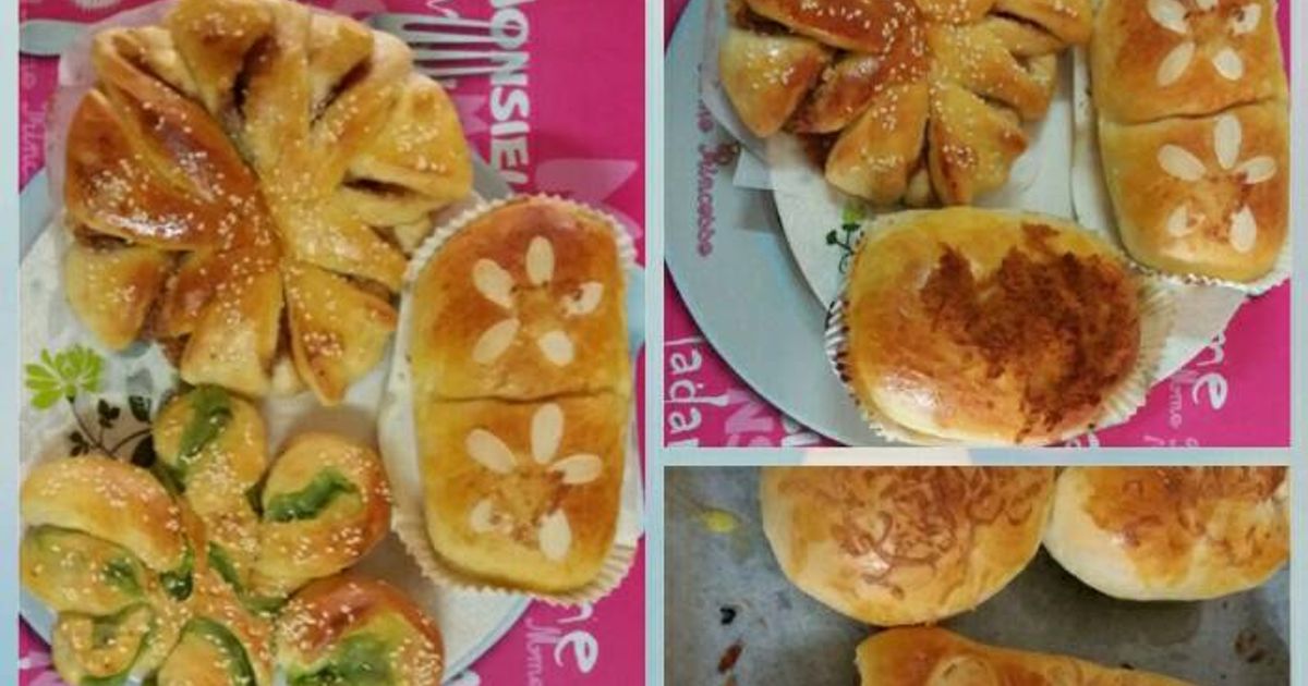 Resep Roti Manis Macam2 Rasa oleh mamalikecooking - Cookpad