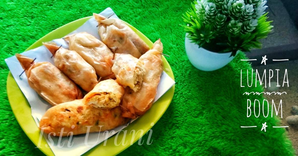 18 resep lumpia boom enak dan mudah - Cookpad