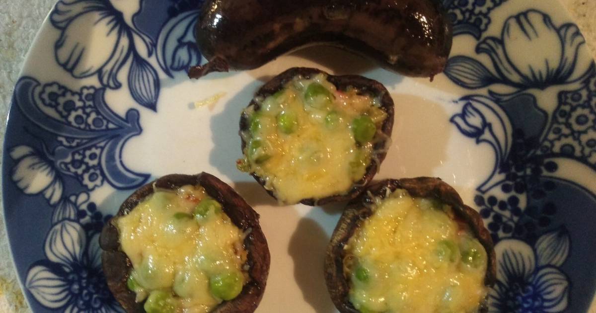 Hongos portobello relleno - 121 recetas caseras- Cookpad
