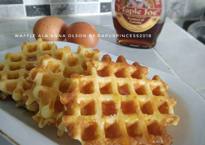 Resep Waffle ala Anna Olson oleh Rindaags - Cookpad