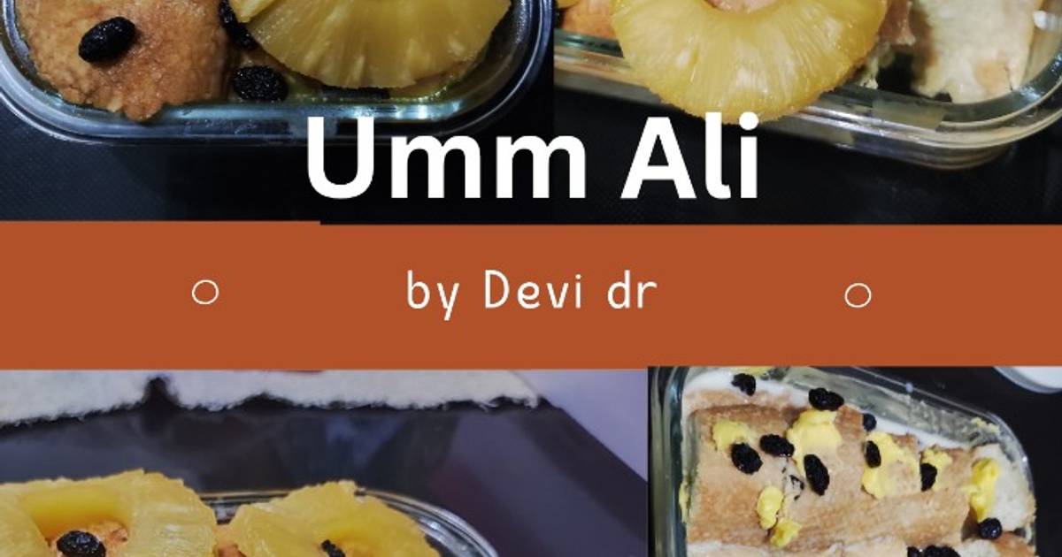 Resep Umm Ali (pakai roti baguette) oleh Devi dr - Cookpad