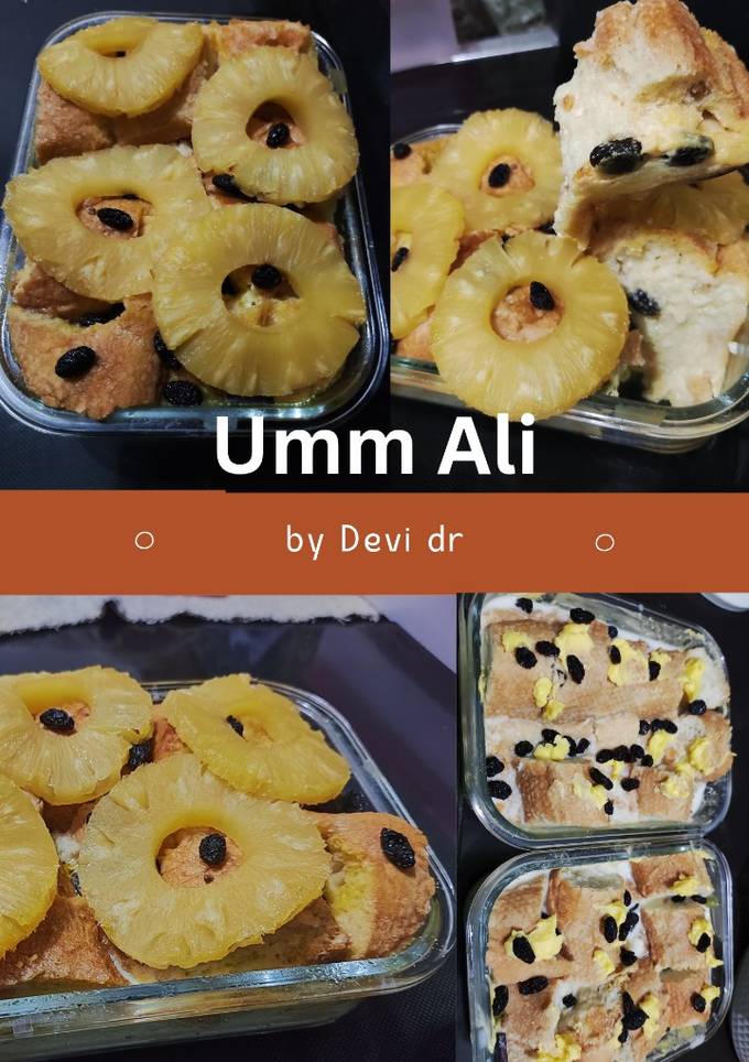 Resep Umm Ali (pakai roti baguette) oleh Devi dr - Cookpad