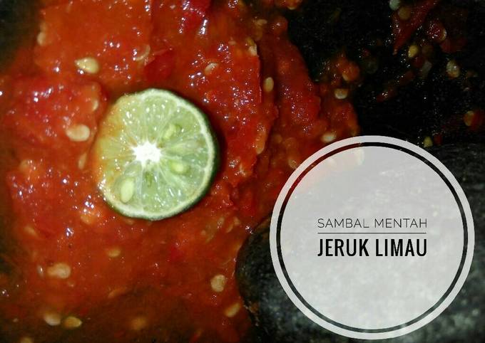 Resep Sambal Mentah Jeruk Limau oleh Devi - Cookpad Resep Sambal Mentah Jeruk Limau oleh Devi - Cookpad