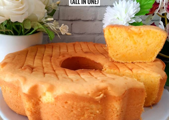 Resep Bolu Labu Kuning (all in one) oleh Minie Nora(MNKitchen) - Cookpad