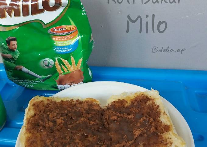 Resep Roti Bakar Milo oleh Delia Eka Puspita - Cookpad