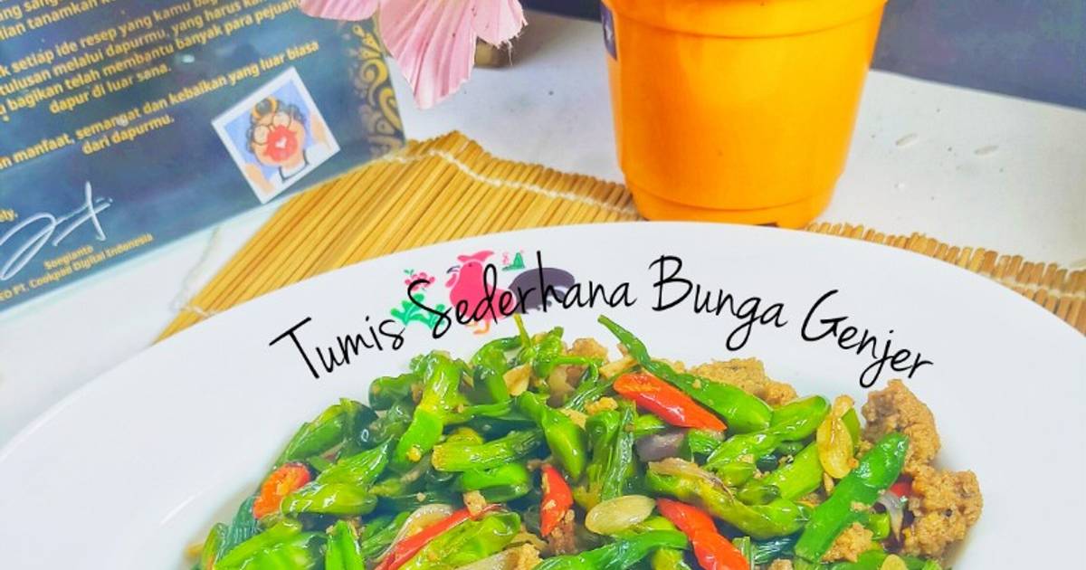 Resep Tumis Sederhana Bunga Genjer oleh Chiensyn Kuliner - Cookpad