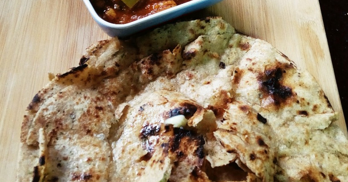 Laccha(layered) Roti#Wheatflour Recipe by Roopal Mandavia - Cookpad