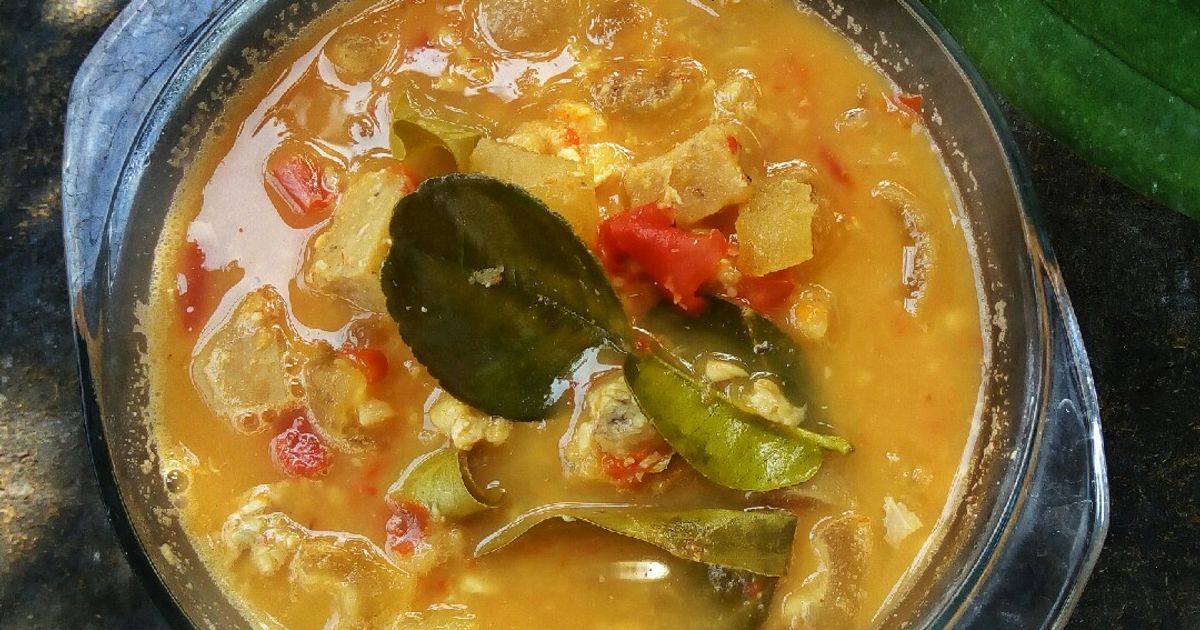 Resep Sambal Tumpang Dengan Cecek Kulit Sapi oleh teRari - Cookpad