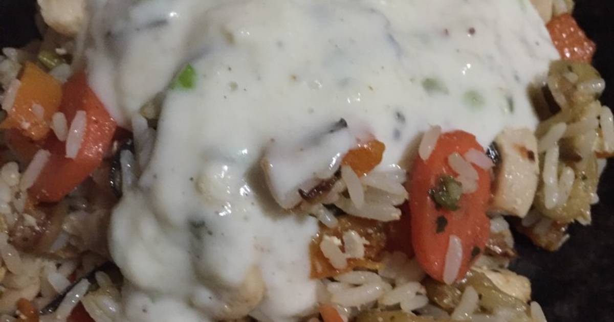 Wok mixto a la crema Receta de Romina- Cookpad