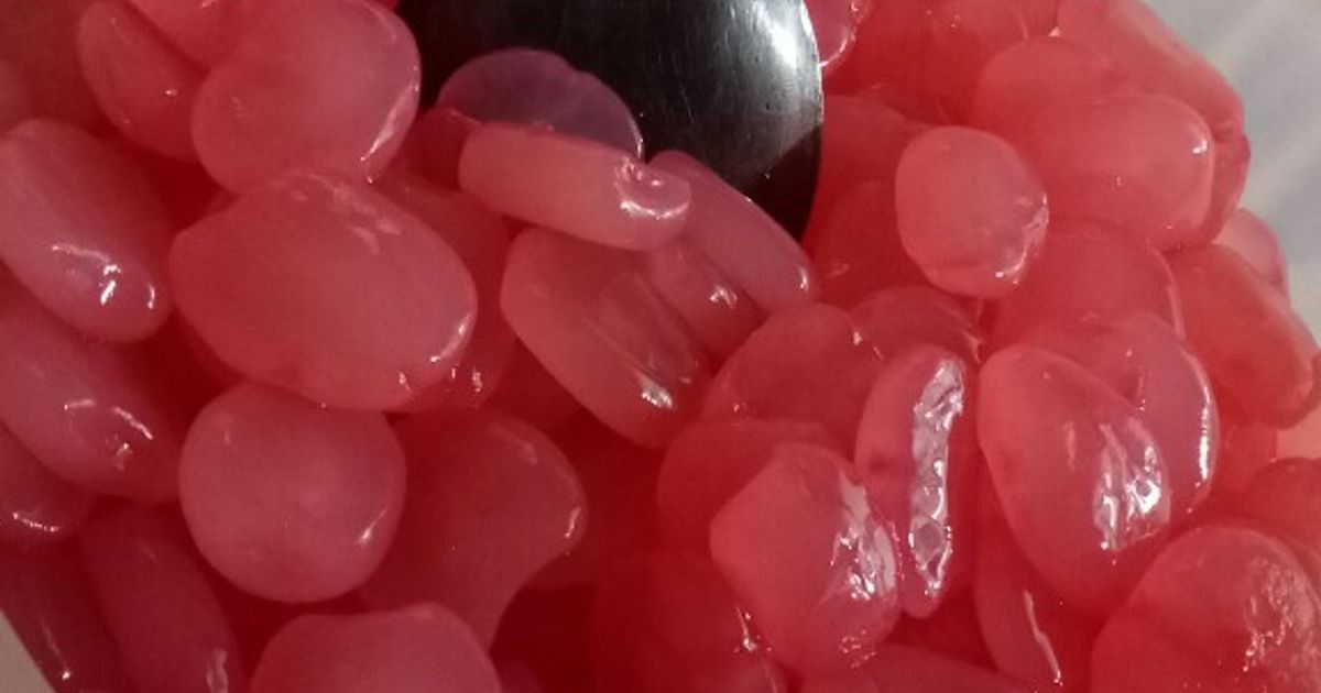 Resep Kulang Kaling Merah Merona oleh Shaniqa's Kitchen - Cookpad
