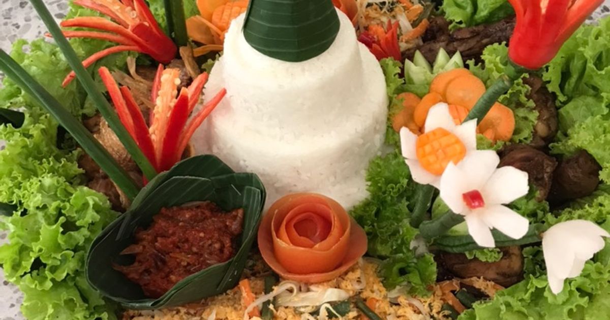 135 resep nasi tumpeng mini tanpa cetakan enak dan mudah - Cookpad