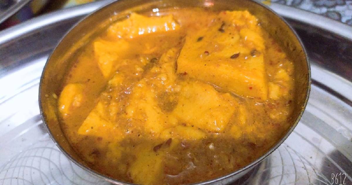 Besan curry/besan katli Recipe by Nidhi Shukla - Cookpad