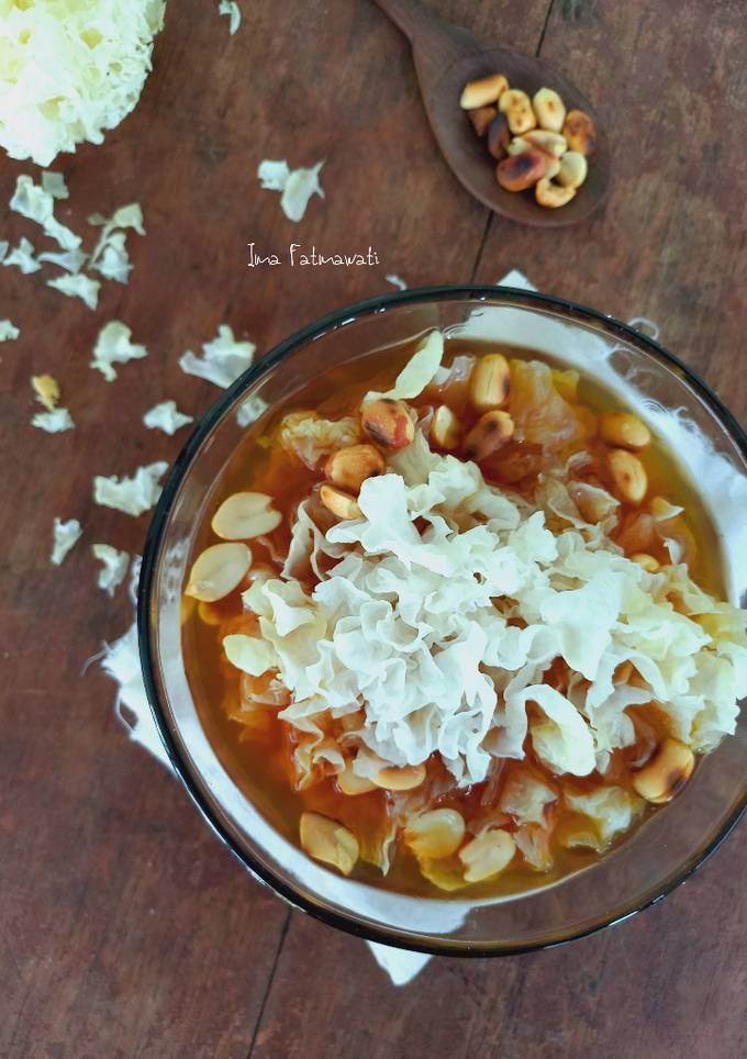 Resep Es wedang ronde dengan jamur salju oleh Ima Fatmawati - Cookpad