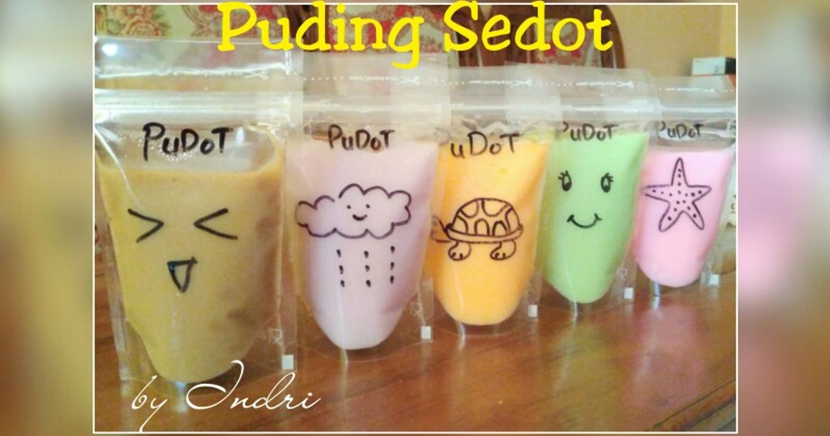 Resep Pudot (Puding Sedot) oleh Yayuk Indriyani - Cookpad