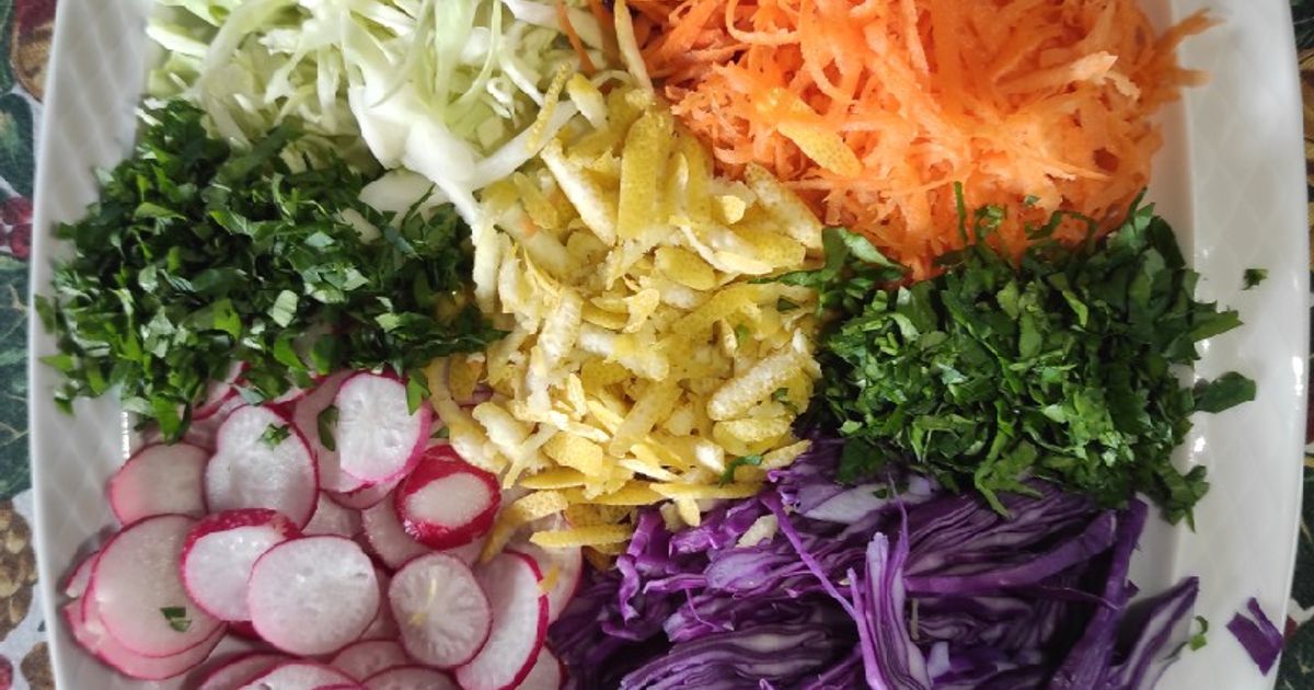 Σαλάτα πολύχρωμη γιορτινή Συνταγή από τον/την Anna Beni - Cookpad