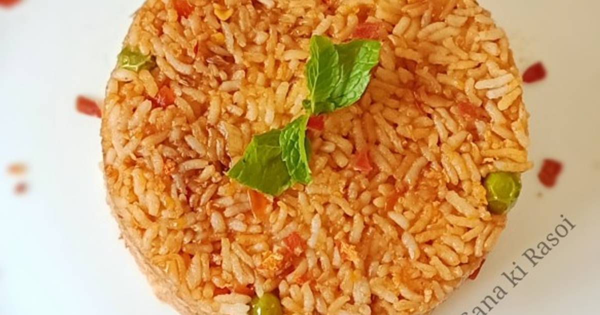 Fried Rice Recipe by Sana Jinabade - Cookpad