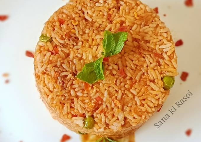 Fried Rice Recipe by Sana Jinabade - Cookpad