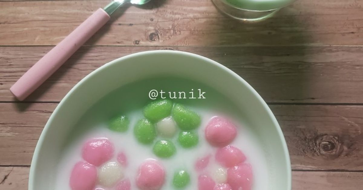 Resep Bua Loy Thai Dessert (Mochi Kuah Santan) oleh tunik 🍀 - Cookpad