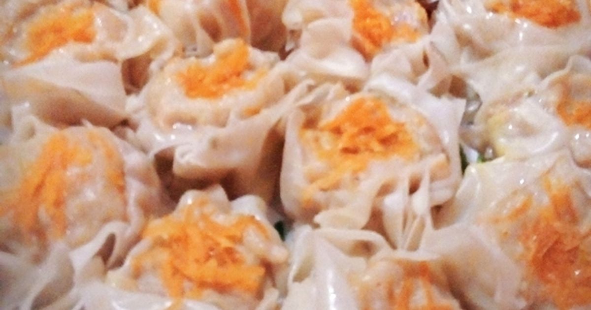 Resep Dimsum Ayam Wortel oleh Auliah Rahman - Cookpad