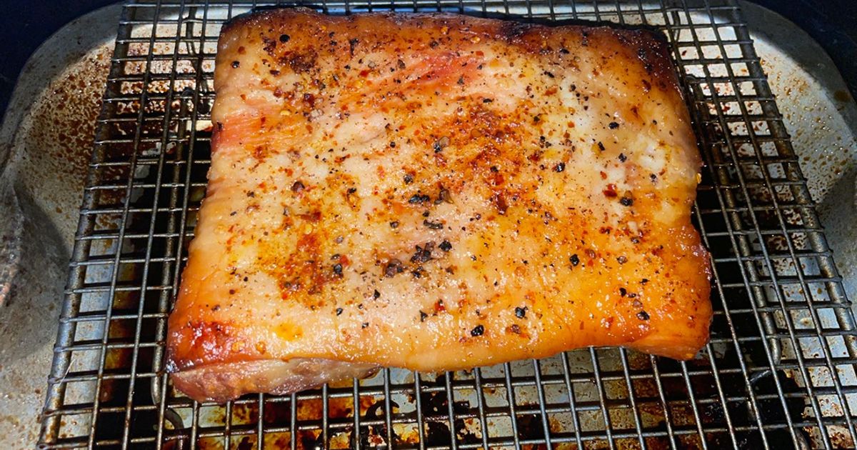 Rideless / Skinless Belly Pork Recipe By Farang31