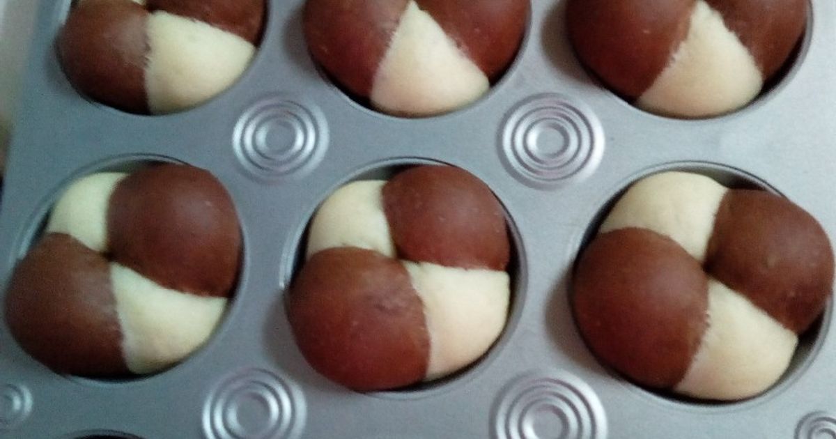 Marble Buns#Festivecontest Kisumu Recipe by Roopal Mandavia - Cookpad