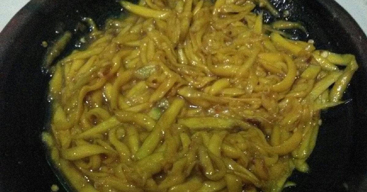 Resep Sambel Pencit (Mangga Muda) oleh Mamiinya Adreena - Cookpad