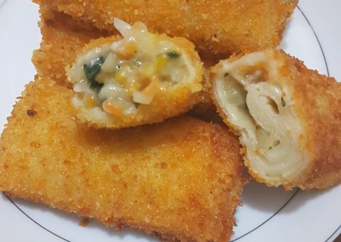 Resep Risol isi rogut sayuran oleh Dapur Regina - Cookpad